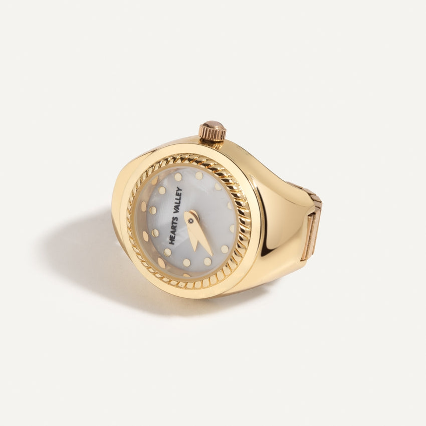 Vintage Watch Ring – Hearts Valley